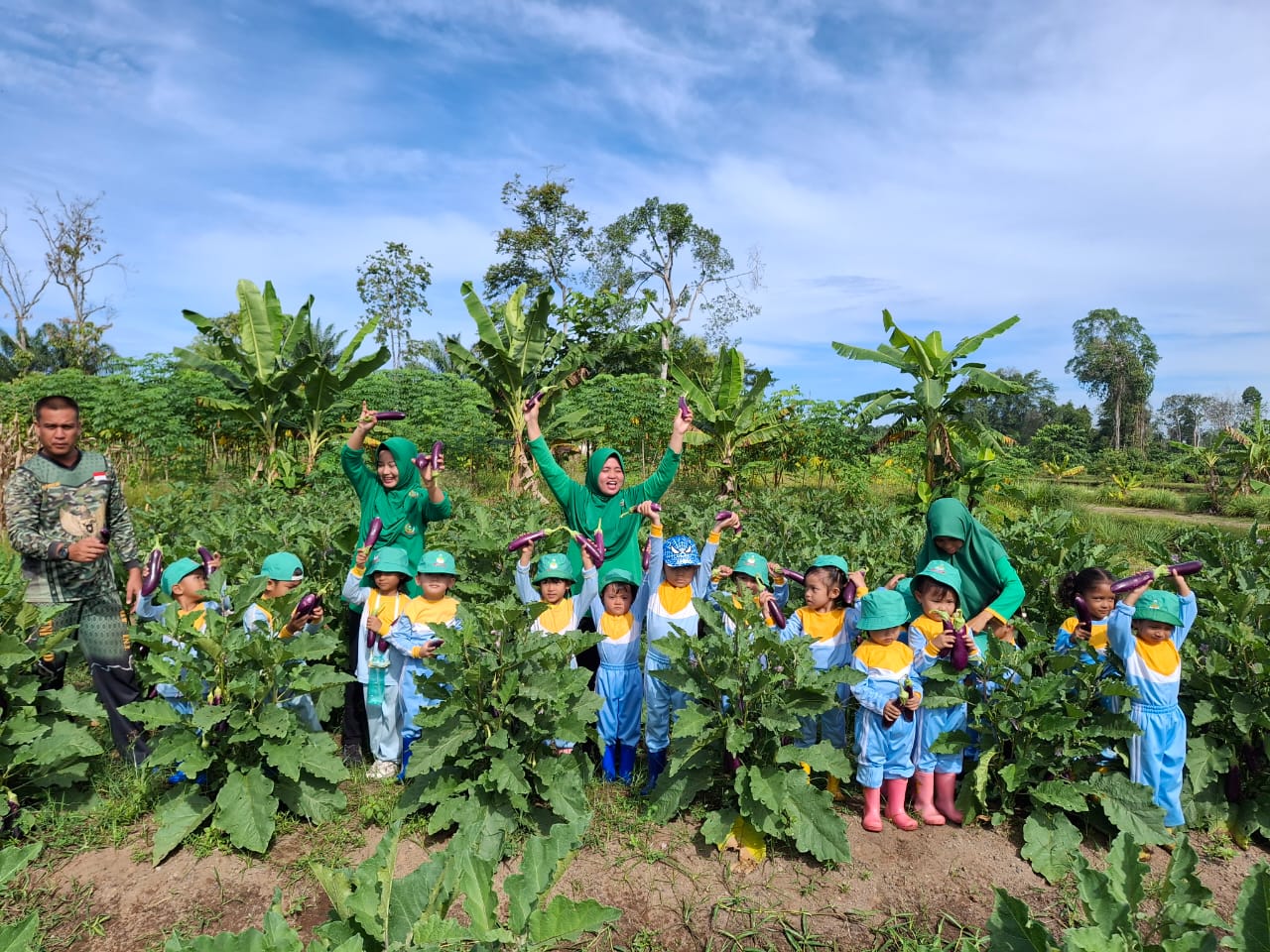 Kebun Ketahanan Pangan Makorem 012/TU Jadi Sarana Edukasi Alam Bagi ...